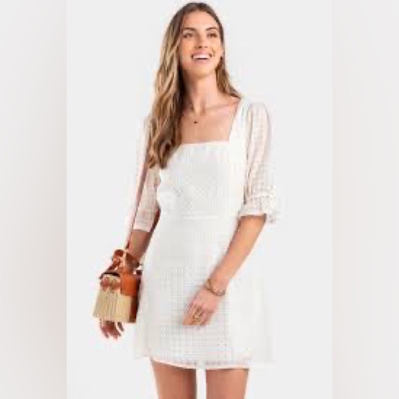 miami | Dresses | Nwt Miami Daisy Sundress Elbow Length Sleeve Sz S ...